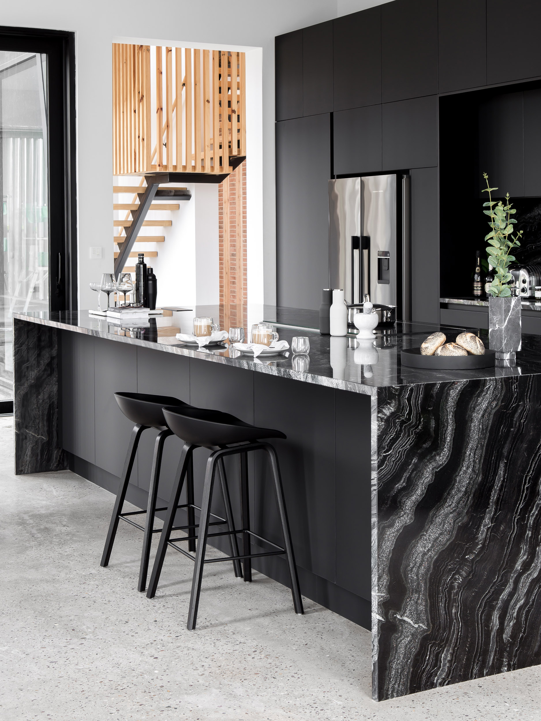 Interior Architect Designers For Hedge House, Knowle - Cream & Black